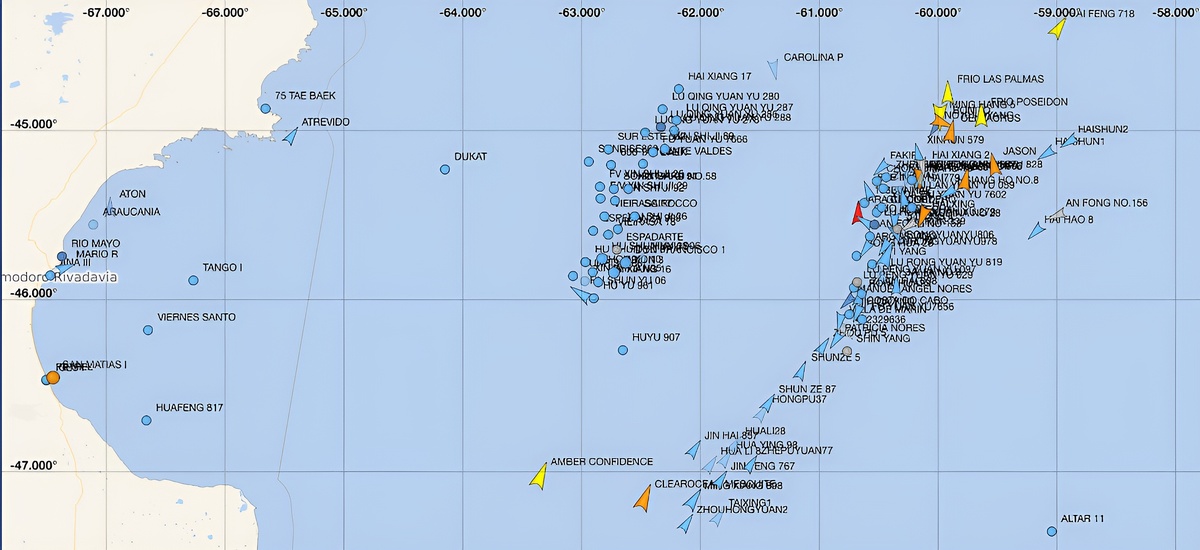Quedó abierta la pesca de calamar desde el paralelo 44°S al 52°S dentro ...